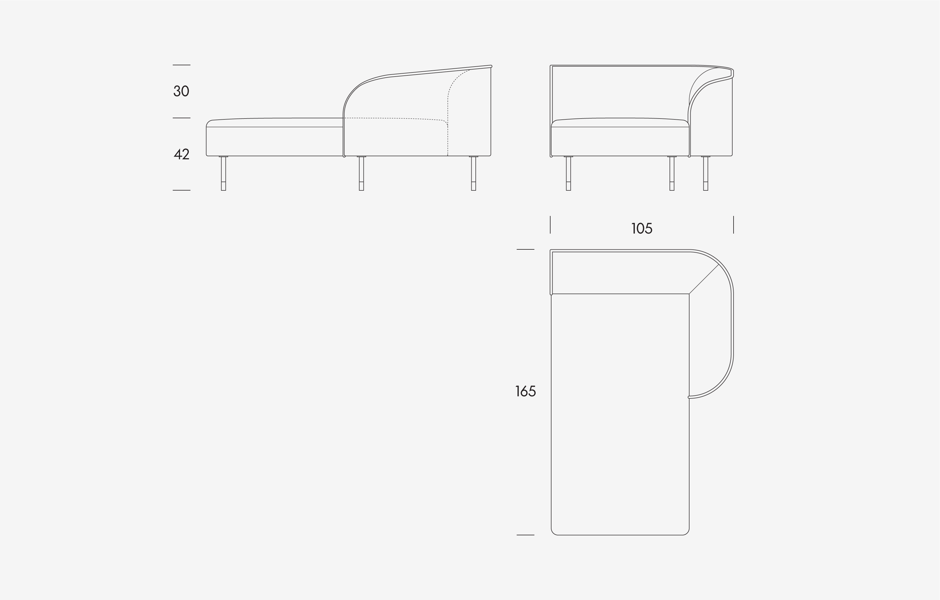 Le Mans Sofa | Volumen